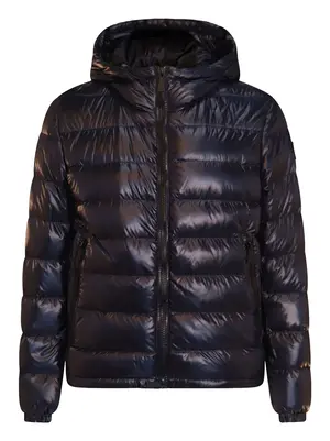 Add Padded Hooded Jacket - Blue
