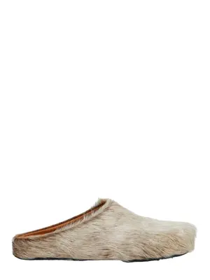 Marni Fussbet Sabot Slippers - Neutrals