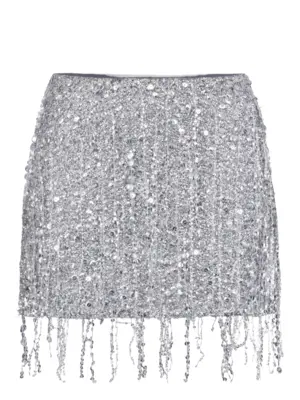 ELISABETTA FRANCHI Elisabetta Franchi Sequin-Embellished Mini Skirt