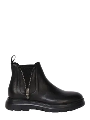 GIULIANO GALIANO Diamond Ankle Boots - Black