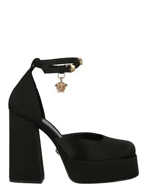 Versace Medusa Aevitas Platform Pumps - Black/gold