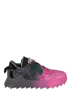 Off-White Odsy Meshin Sneakers - Black/fuchsia