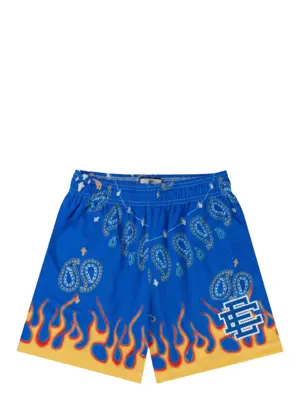 ERIC EMANUEL EE Basic Short Blue Paisley Flame