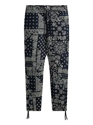 Kith Flocked Deconstructed Bandana Mercer 8 Pant - Nocturnal