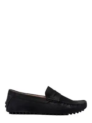 CARLOS BY CARLOS SANTANA Ritchie Penny Loafer - Black Nubuck