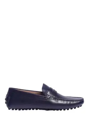 CARLOS BY CARLOS SANTANA Ritchie Penny Loafer - Navy Blue