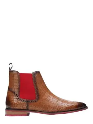 CARLOS BY CARLOS SANTANA Mantra Chelsea Boot - Tan Croco
