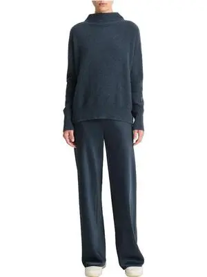 Vince Cashmere Funnel-neck Sweater - Natural