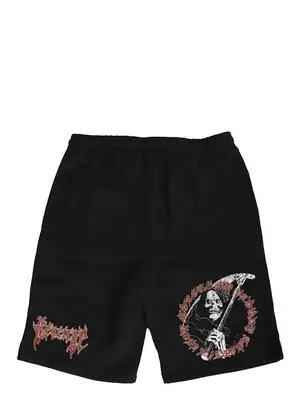 REVENGE Grim Reaper Shorts - Black/red