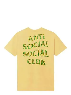 ANTI SOCIAL SOCIAL CLUB It Never Fails Tee Shirt - Yellow