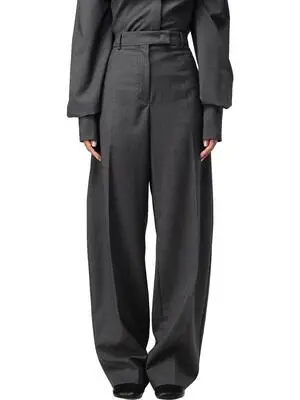 Sportmax Tailored Wide Leg Trousers - Grey