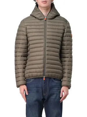 SAVE THE DUCK Save The Duck Hooded Puffer Jacket Grey