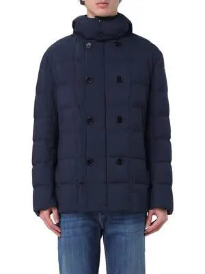 FAY Quilted Down Jacket - Blue