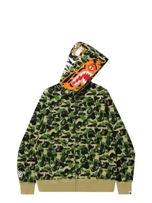 A BATHING APE ABC Camo Tiger Full Zip Hoodie
