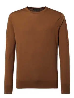 Loro Piana Loro Piana Virgin Wool Sweater Brown