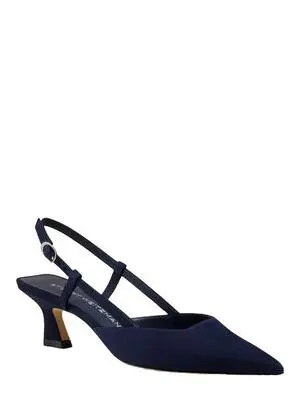 STUART WEITZMAN Vinnie 50 Slingback Pump Nice Blue