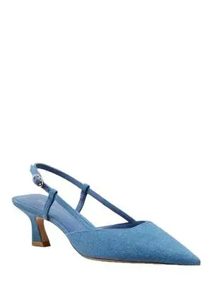 STUART WEITZMAN Vinnie 50 Slingback Pump Washed