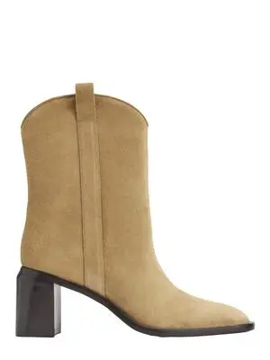 Everlane Outlaw Boots - Sand Suede