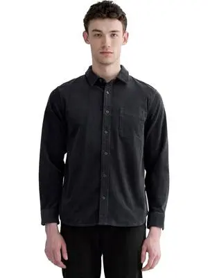 Everlane Classic Shirt, Corduroy Cotton - Graphite