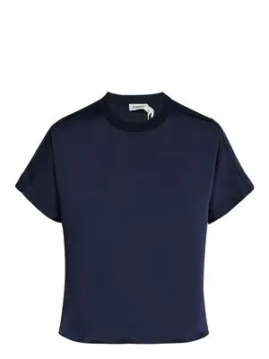 Simkhai SIMKHAI Addy Knit T-Shirt Midnight