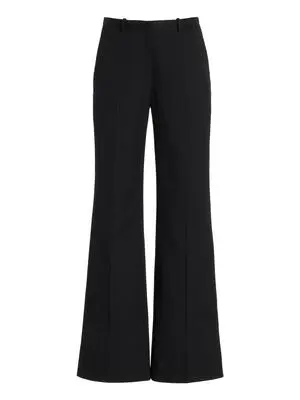 THE FRANKIE SHOP Lyra Suiting Flared Pants Black