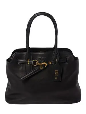 MIU MIU Aventure Nappa Leather Bag