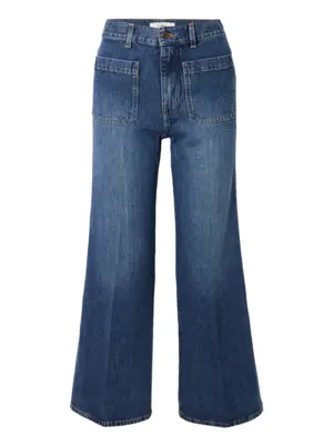CHLOÉ Chloé Cropped Bootcut Jeans