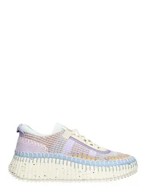 Chloé Nama Runner Sneakers Purple
