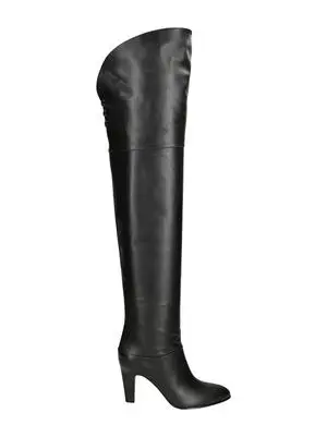 Chloé Leather Eve Over-the-knee Boots 85 - Black