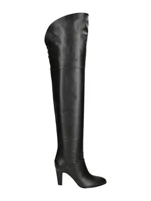 Chloé Leather Eve Over-the-knee Boots 85 - Black