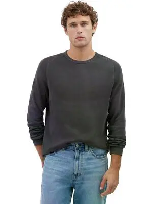 Madewell Long-sleeve Thermal Tee - Coal