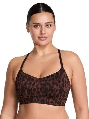 Victoria's Secret Vsx Elevate™ Stretch-comfort Strappy-back Sports Bra - Print