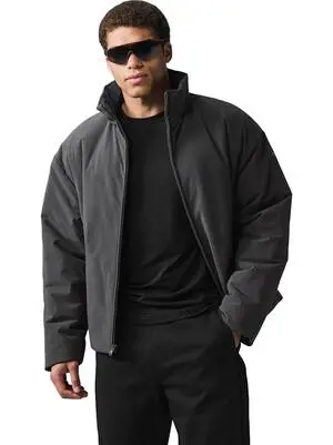 Alo Yoga Stretch Woven Notable Jacket - Anthracite