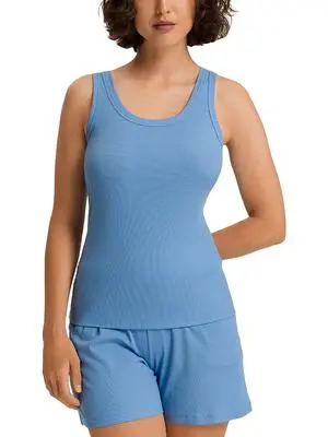 Hanro Sleep & Lounge Tank Top Bay Blue