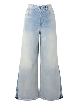 Chloé High-rise Wide-leg Jeans - Blue