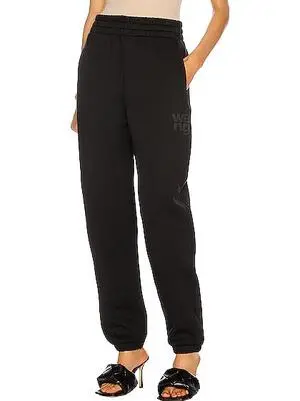 Alexander Wang Foundation Terry Classic Sweatpant - Black