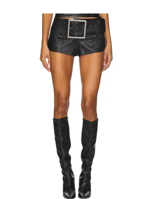 NIIHAI Sandy Moto Shorts - Black
