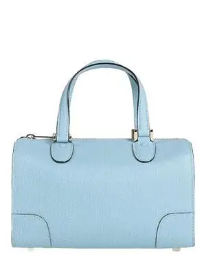 VALEXTRA Babila Mini Bowler Bag - Blue