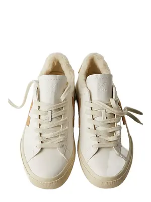 VEJA Campo Shearling Sneakers - Extra White/desert