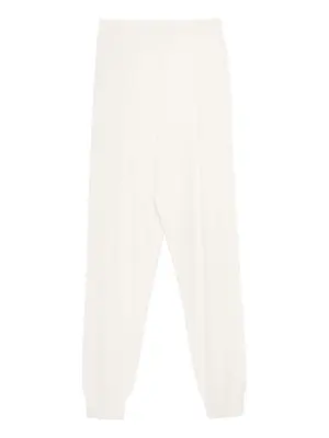 Fabiana Filippi Knitted Track Pants - White