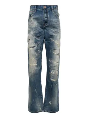 PRIVATE STOCK LABS Private Stock Whiskering Effect Jeans