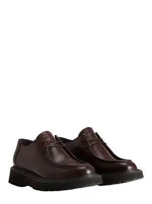 Woolrich Leather Derby Shoes - Brown