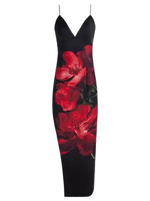 Alice + Olivia Monika Maxi Dress - Black