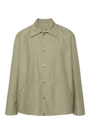 JIL SANDER Logo-print Jacket - Green