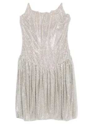 GIUSEPPE DI MORABITO Giuseppe Di Morabito Crystal-Embellished Mini Dress