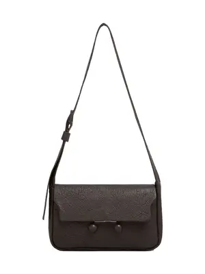 Marni Leather Shoulder Bag - Brown