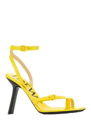 Loewe Petal 90mm Sandals - Yellow