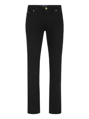 BILLIONAIRE Super Straight Cut Jeans - Black