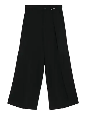 MAISON MARGIELA Pleat-detail Trousers - Black