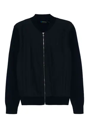 Polo Ralph Lauren Panelled Cardigan - Blue